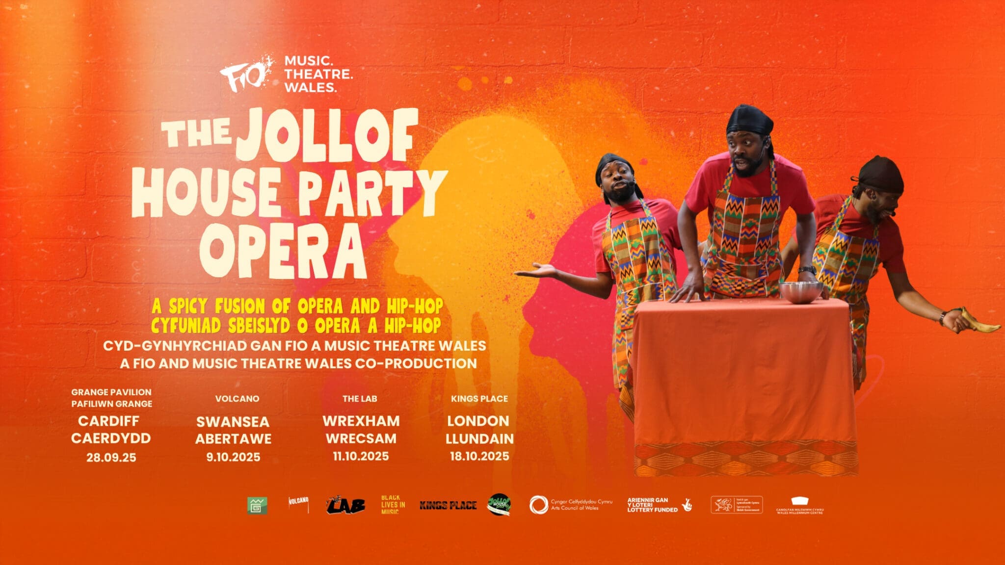 The Jollof House Party Opera | Music Theatre Wales